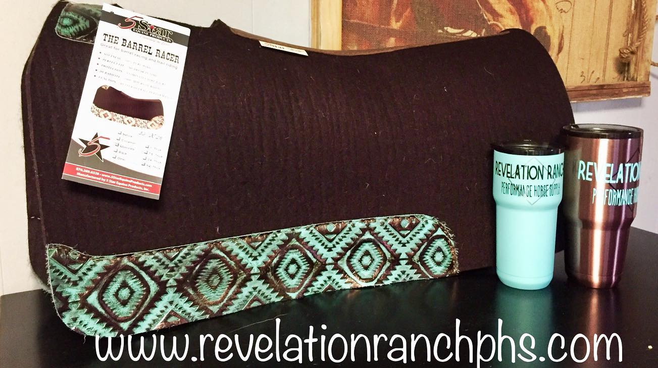 Custom 5 Star - Chocolate/Turq. Copper Aztec – Revelation Ranch